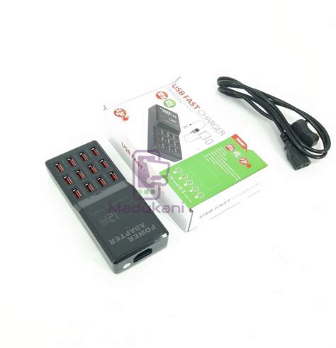 12 Usb Ports Mobile Fast Charger Station Power Adapter Madukani Online Shop