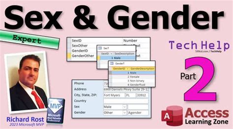 Richard Rost On Linkedin How To Store Multiple Options For Sex And Gender In Your Microsoft Access