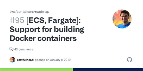 Ecs Fargate Support For Building Docker Containers · Issue 95 · Awscontainers Roadmap · Github