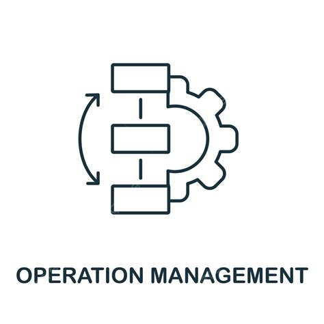 Linear Operation Management Icon For Web Design Asset Order List Vector Asset Order List Png