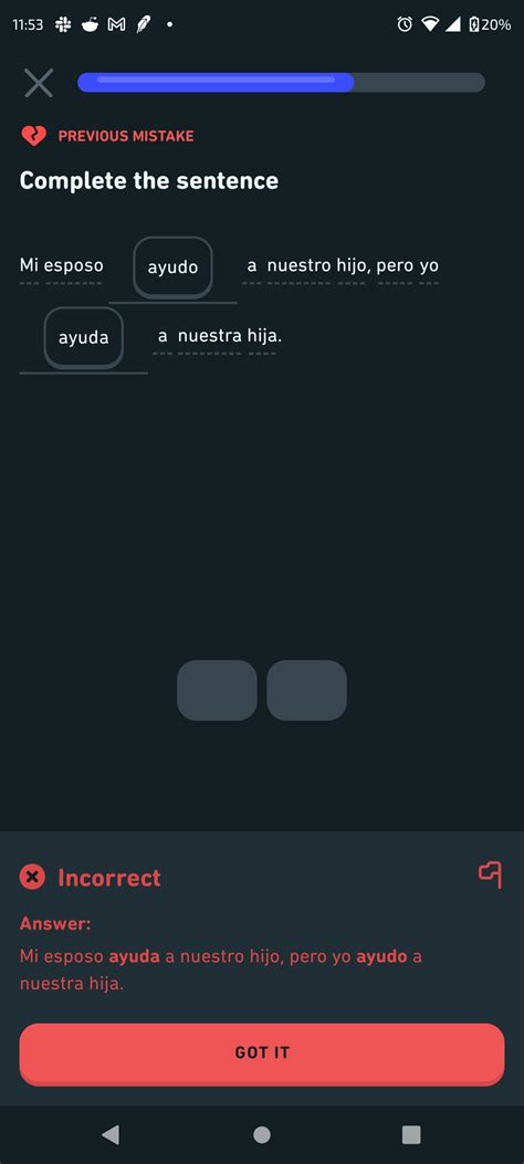 Can Someone Eli5 Why Mi Esposo Ayuda And Not Ayudo If It Depends On