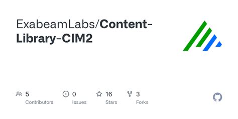 Github Exabeamlabscontent Library Cim2