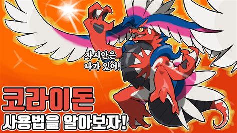 자시안을 묻어버린 9세대 최강의 전설의 포켓몬 코라이돈 사용법을 알아보자 [포켓몬스터 스칼렛 바이올렛] Youtube