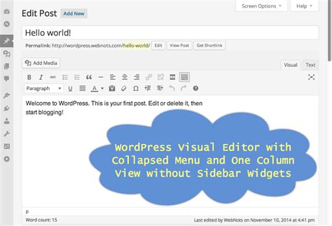 How To Use Distraction Free Writing In Wordpress Webnots