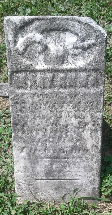 Mary Anna Mcfall 1851 1853 Find A Grave Memorial