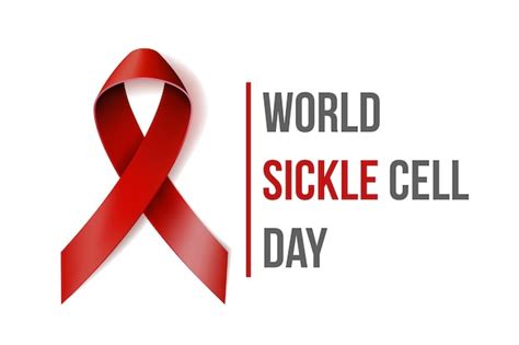 Premium Vector World Sickle Cell Day Sickle Cell Disease Awareness