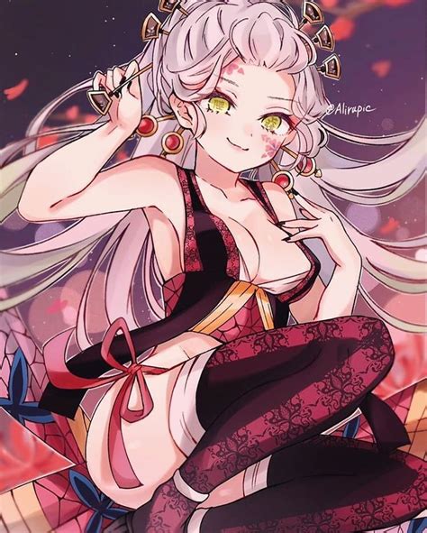 Demonslayer Daki Demon Slayer Fanart Demon Mitsuri Fanart Kny