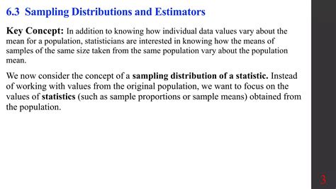 Sampling Distributions And Estimators Pptx