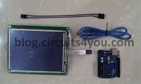 4 wire touch screen interfacing with arduino trybotics