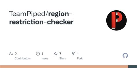 Github Teampipedregion Restriction Checker