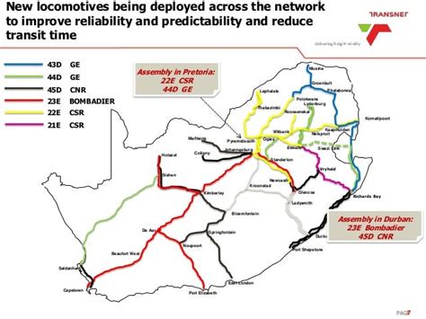 Transnet Freight Rail Corridor Development Programme And Road To Rail