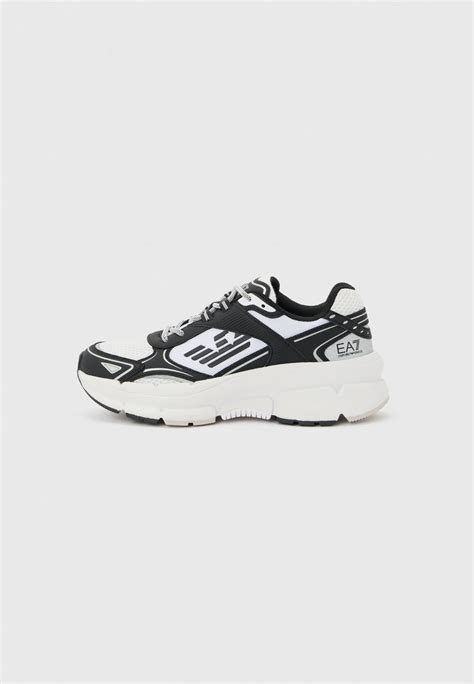 Ea7 Emporio Armani Crave Unisex Sneakers Black White Svart