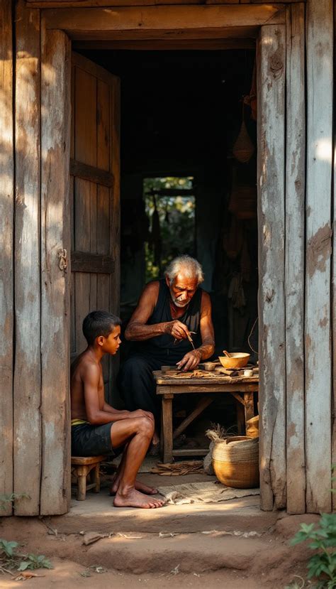 Free Passing Traditional Knowledge Image Craftsperson Elderly