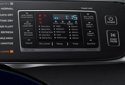 An Icon Is Showing On My Samsung Dryer