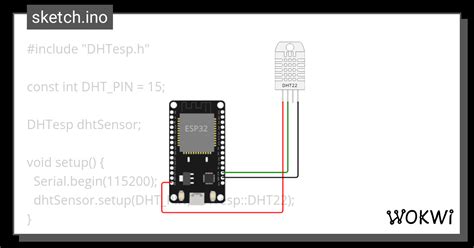 DHT Wokwi ESP STM Arduino Simulator