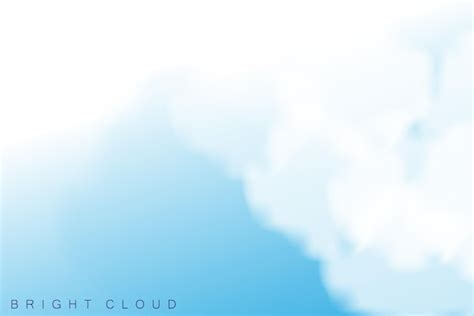 Premium Vector Cloud Background Vector Icon Illustration Design Template