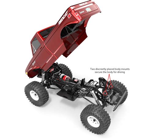 Redcat Racing Ascent 1 10 Scale Rock Crawler Red Amazing Rc Store