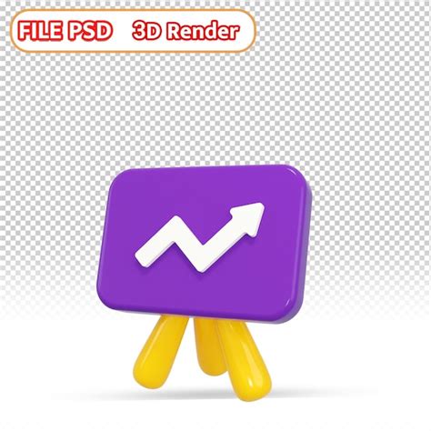 Premium Psd Chart Purple
