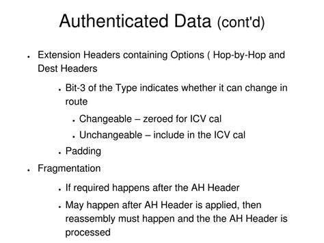 PPT Authentication Header PowerPoint Presentation Free Download ID 6819982