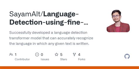 Github Sayamalt Language Detection Using Fine Tuned Xlm Roberta Base Transformer Model