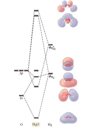 [solved] The Results Of A Molecular Orbital Calculation For H 2 O