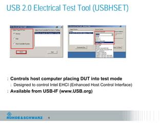 USB 2 0 Compliance Testing PPT