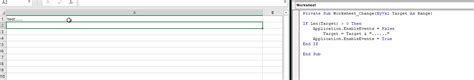 Excel Run A Macro While You Are Actively In A Cell Stack Overflow