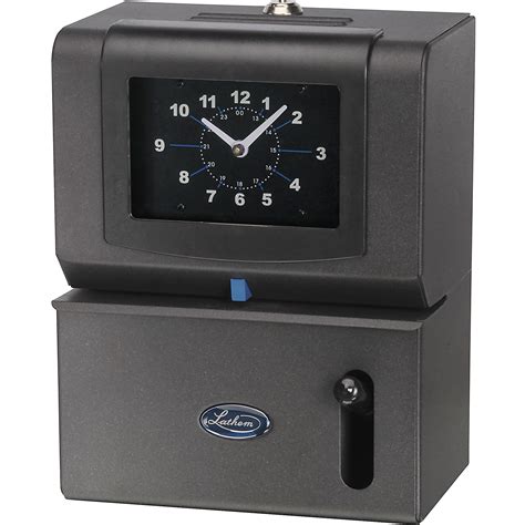 Lathem Lth2121 Heavy Duty Front Feed Manual Time Clock 1