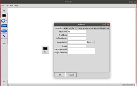 Mininet可视化miniedit的简单使用怎么打开miniedit Csdn博客