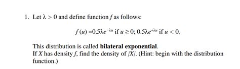solved 1 let a 0 and define function f as follows f u