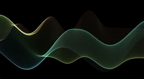 Html5 Canvas Color Glowing Lines Wave Background Animation Special