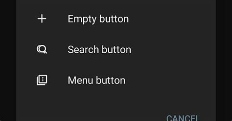 Navigation Bar Custom Buttons Only Extra Option Is Search Cm13 Imgur
