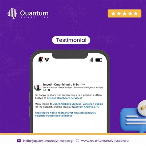 Quantum Analytics Ng On Linkedin Quantumanalytics Reviews Feedback