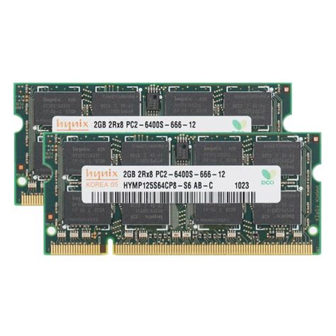 hynix ram ddr2 4gb 2x2gb 800mhz notebook memory 2rx8 pc2 6400s 200pin sodimm laptop memory