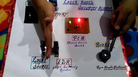 How To Make Simple Ldr Circuit Class Project YouTube