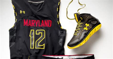 Maryland Terrapins Black Ops Uniform And Spine Bionic Pe