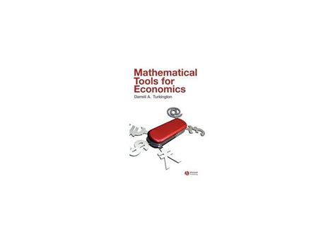 Mathematical Tools For Economics Em Promoção é No Buscapé