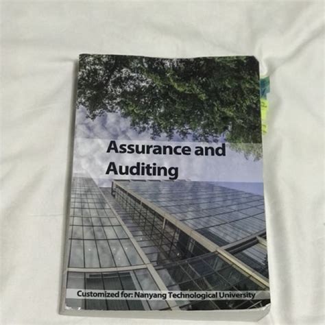 Ac2104 Auditing Textbook 2 Audit Bibles Notes Hobbies And Toys Books And Magazines Textbooks