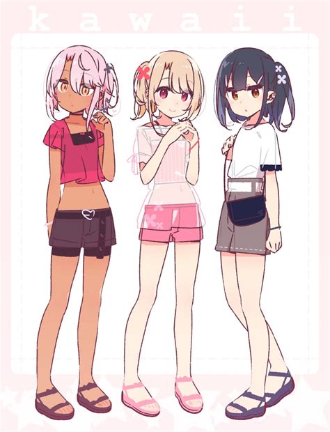 Illyasviel Von Einzbern Chloe Von Einzbern And Miyu Edelfelt Fate