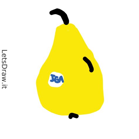 How To Draw Pear H4zjrou59 Png LetsDrawIt