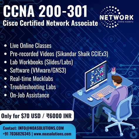 📢 Cisco Certified Network Associate Ccna 200 301 🎓 Trainer Sikandar… Network Online Academy