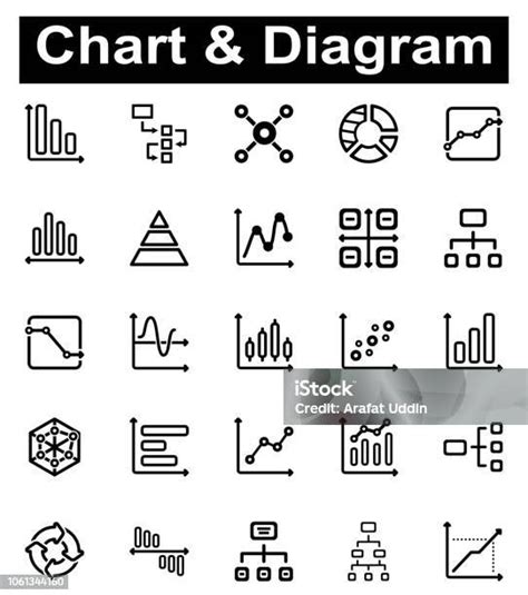 차트 및 다이어그램 아이콘 세트1 0명에 대한 스톡 벡터 아트 및 기타 이미지 0명 그래프 다이어그램 Istock