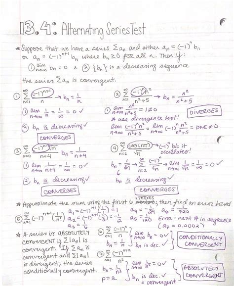 Ap Calculus Bc Notes Etsy Ap Calculus Calculus Math Notes