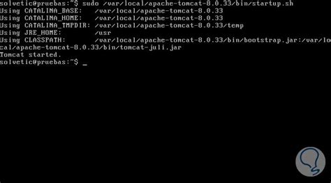 Pasos Para Instalar Apache Tomcat En Ubuntu 1604 Solvetic