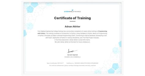 Adnan Akhter On Linkedin Successfully Completed The Programming With