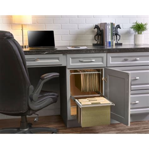 Rev A Shelf Tier Base Cabinet File Drawer Organizer System RAS FD KIT Piece Smith