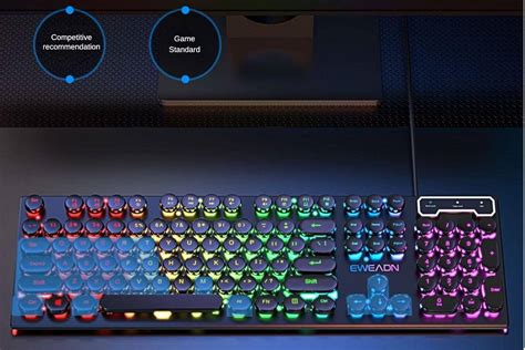 Retro Round Keyboard Plug Usb Alicambo Online Shop