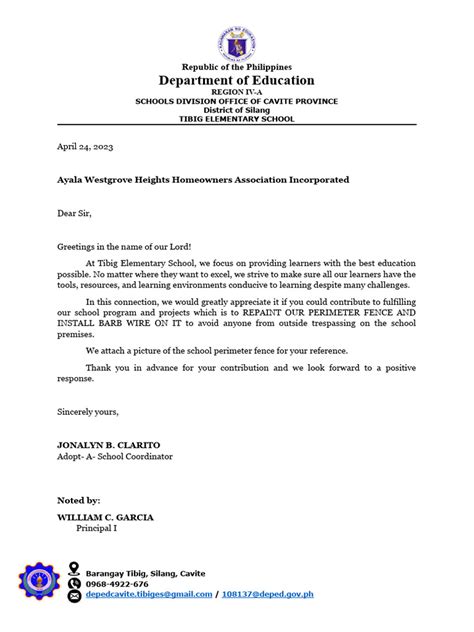 asp request letter pdf