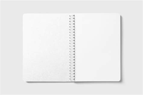 Free Open Notebook Mockup Mockupbee
