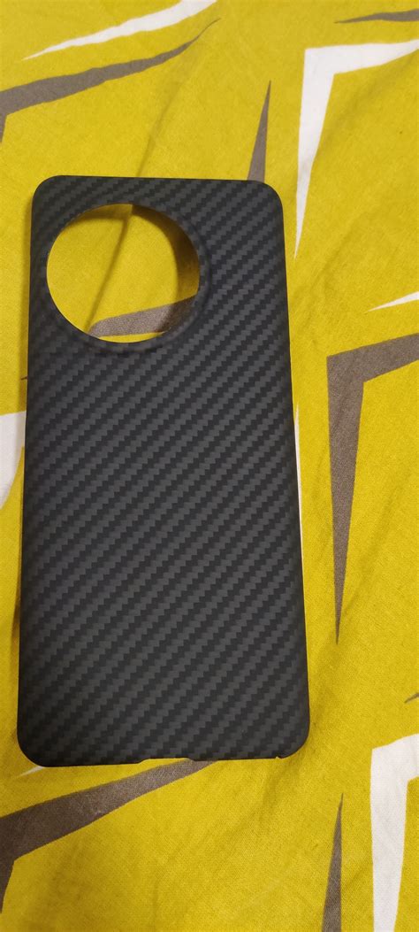 Ultra Thin Aramid Carbon Fiber Case For Oneplus Black